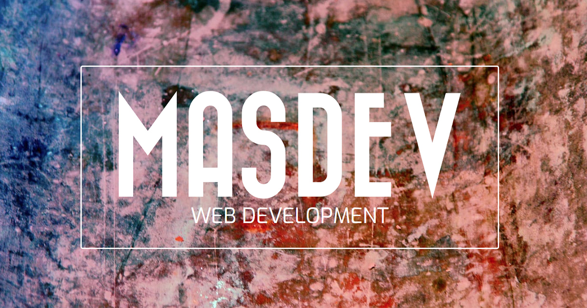 MASDEV Custom Web Development and Consulting